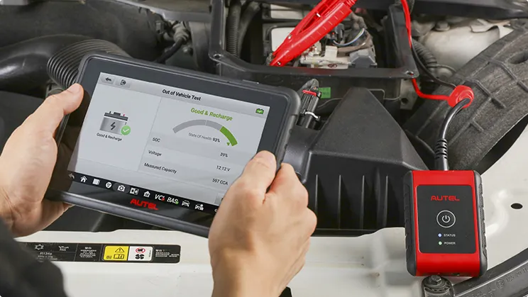 MaxiBAS BT609 Автосканер с функциями тестера АКБ